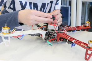 Impressionen vom zdi-Osterferiencamp 2017 (Fotos: Tim Stender)